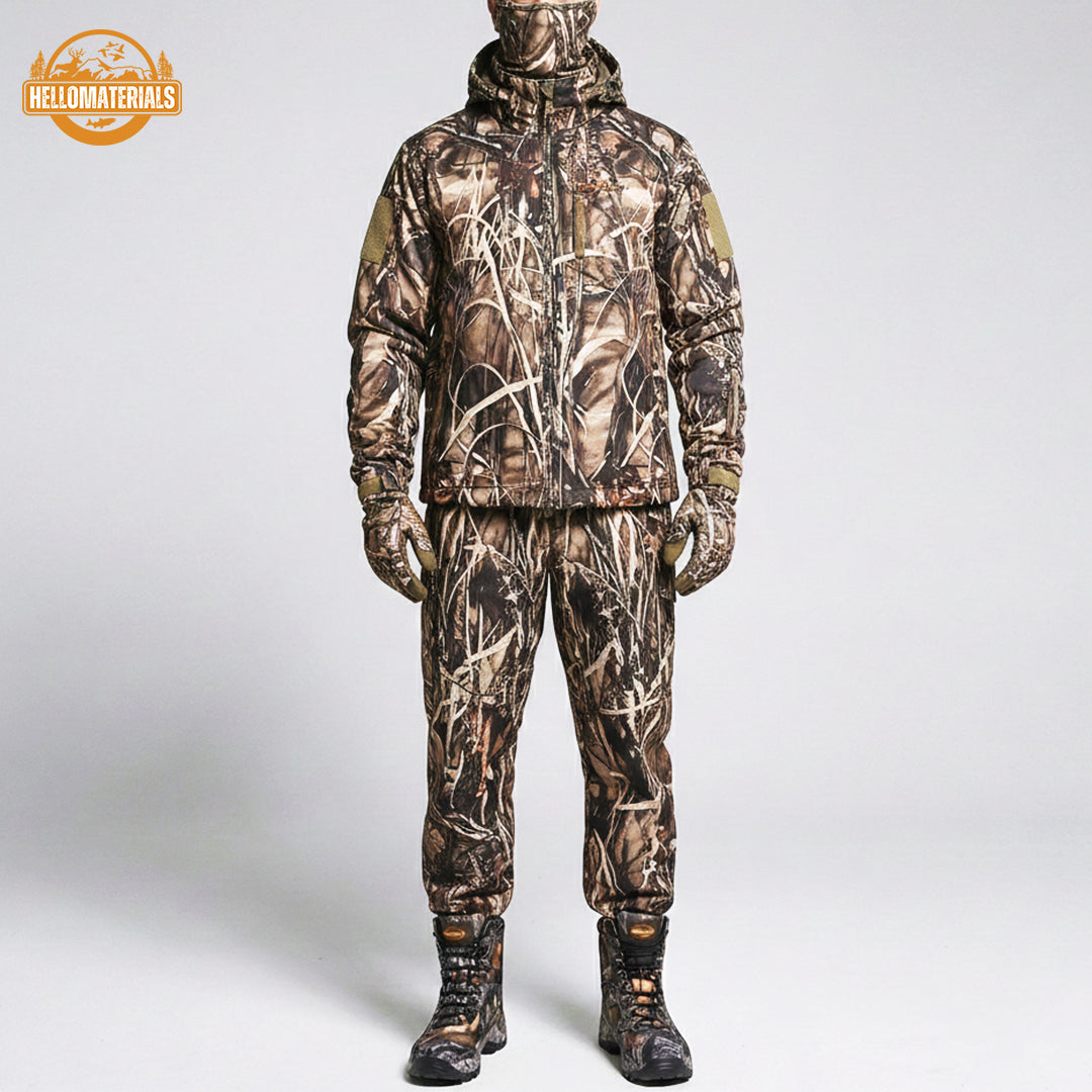 Hellomaterials Reeds Camo Hunting Suit
